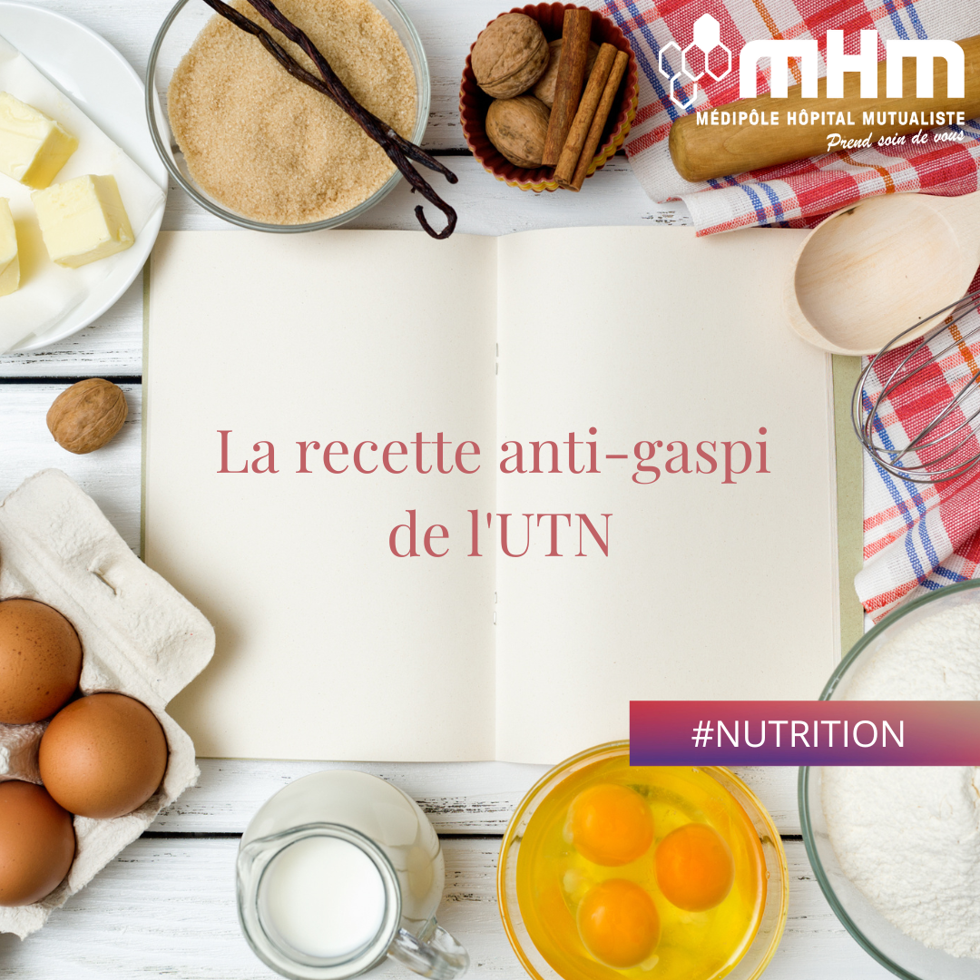 Recette anti-gaspi de l'Unité Transversale de Nutrition - Médipôle Lyon ...