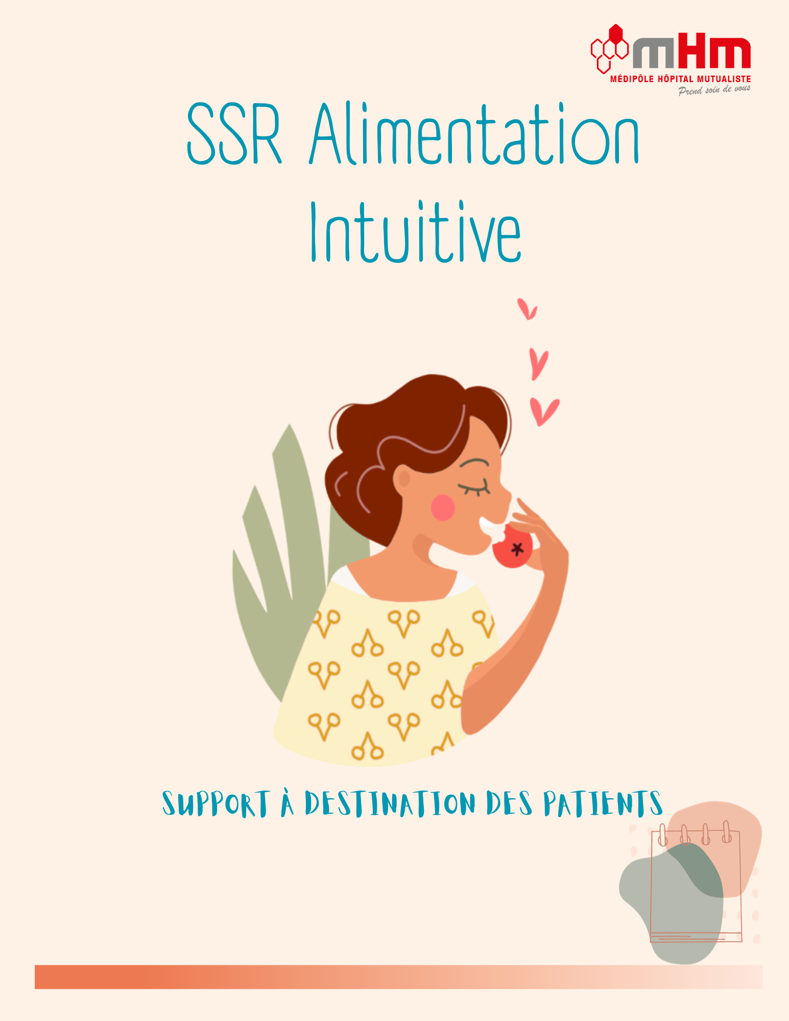 SSR Alimentation Intuitive - Nouveauté - Médipôle Lyon-Villeurbanne